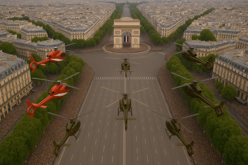 July 14: DCI leads the helicopter parade! - DCI Group